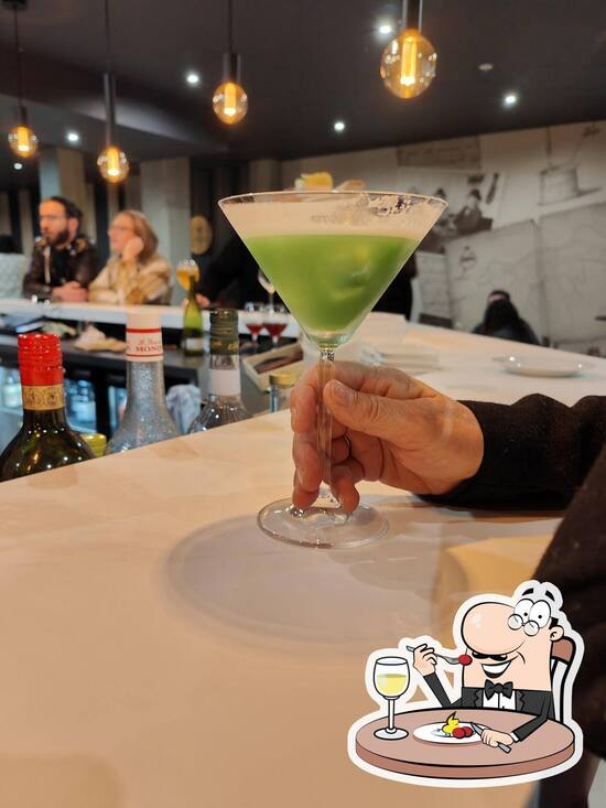Menu au Le Monocle du Baron, La Gorgue