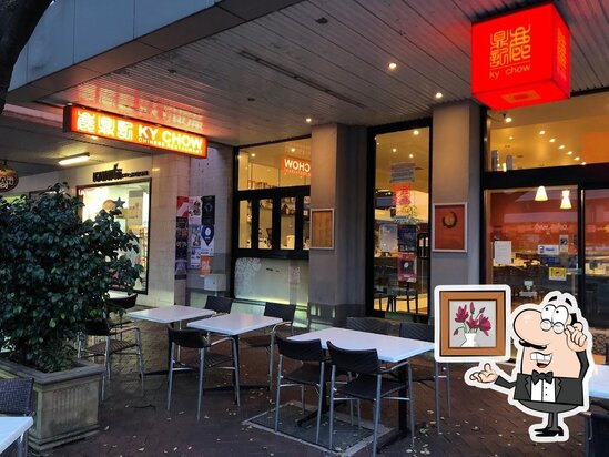 Menu at Ky Chow restaurant, Adelaide, 27-29 Gouger St