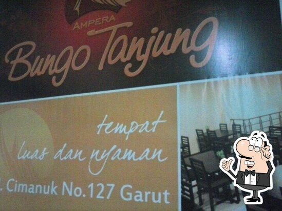 Menu at Ampera Bungo Tanjung restaurant, Garut, Jalan Ahmad Yani Nomor 25