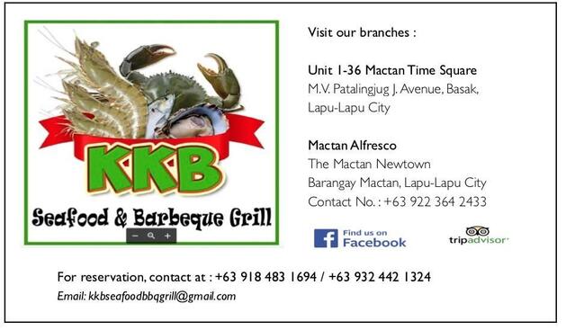 KKB Seafood & BBQ Grill, Lapu-Lapu City, Ground Floor - Restaurant reviews
