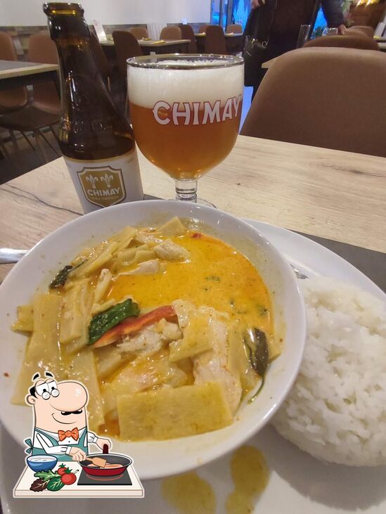 Menu au Les saveurs Thaï ( Chimay Belgium), Chimay