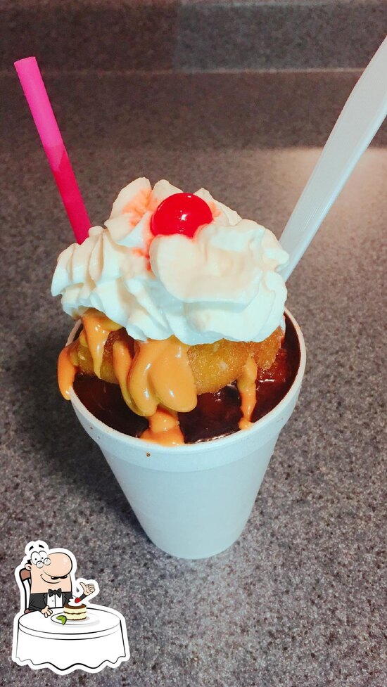 Carta del postres Snow Daze Sno Cones, Oklahoma City