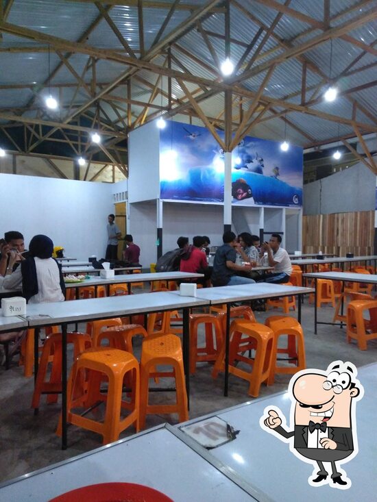 Menu at Warteg Kutub restaurant, Pekanbaru, Jl. Balam Sakti