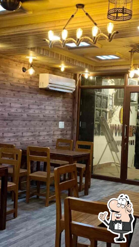 Menu at woodpecker cafe, New Delhi