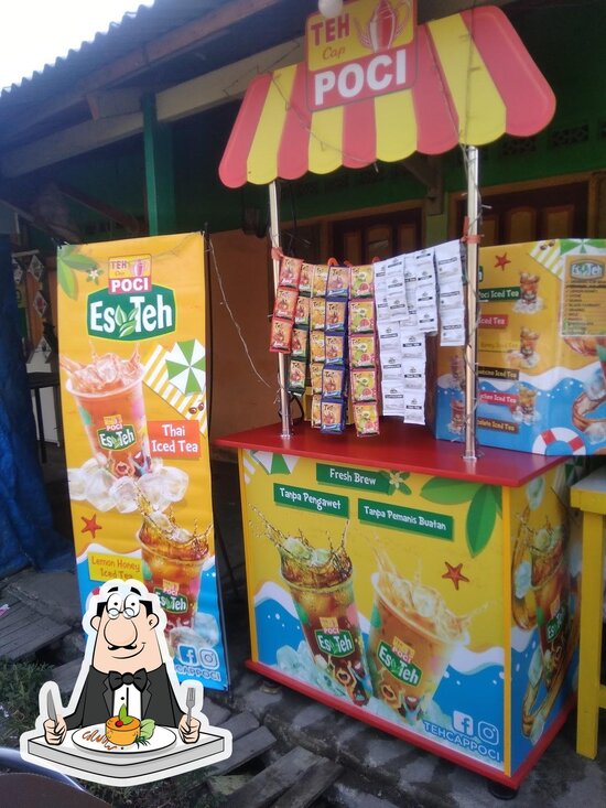 Menu at Nana Teh Poci Iced Tea cafe, Karawang