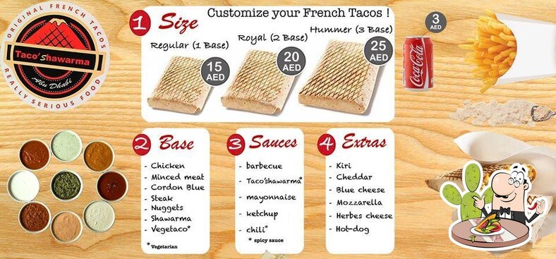 Taco Shawarma restaurant, Abu Dhabi, 24 - Restaurant menu and reviews