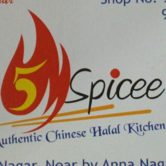 Menu at 5 Spicee Chinese kitchen, Chennai