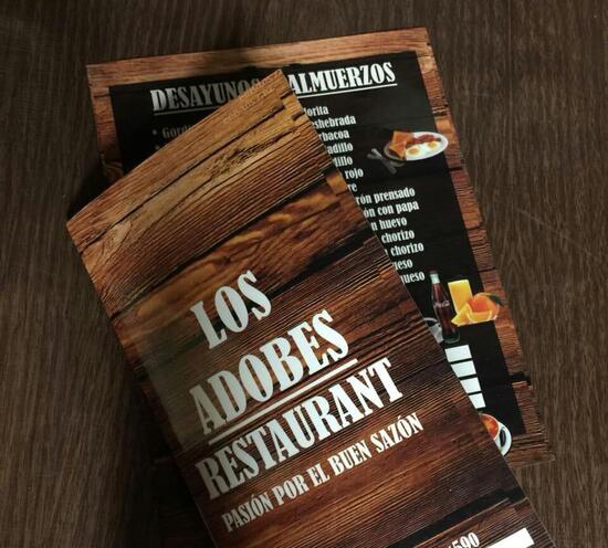 Menu at Los Adobes Restaurant, Nava Municipality