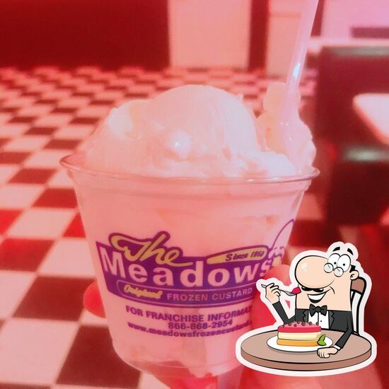 Menu at The Meadows Original Frozen Custard desserts, Hagerstown