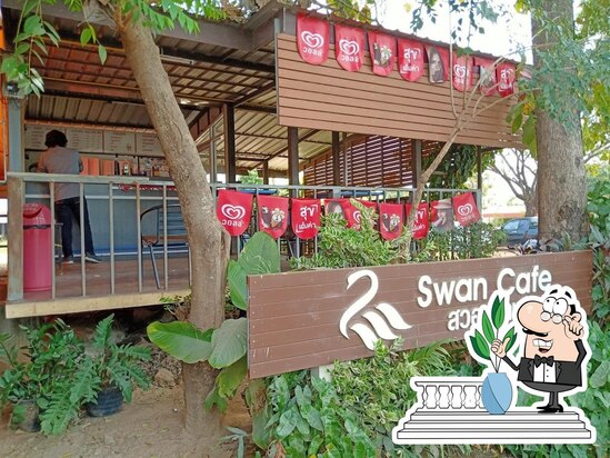 Menu at Swan Cafe, Thailand