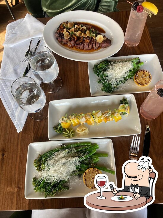 Menu at Memoir restaurant, Omaha