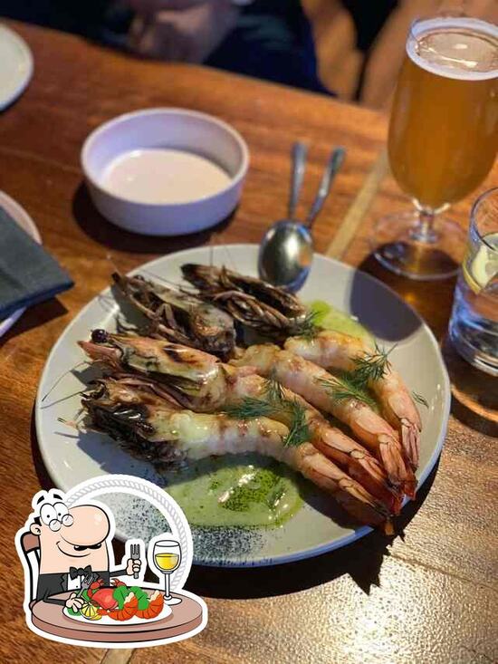 Menu at Smoke Bar at Barangaroo House, Sydney