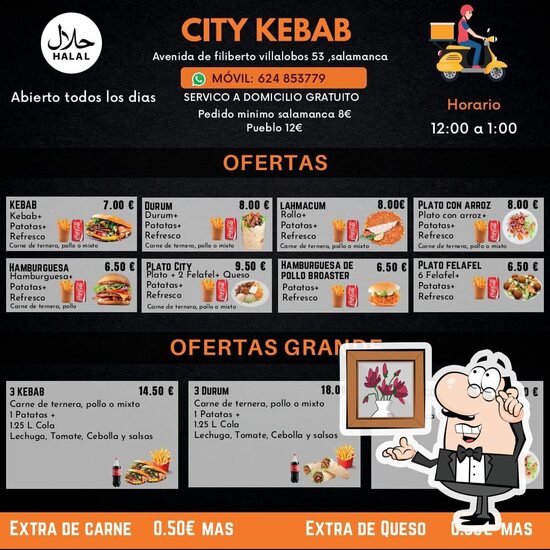 City Kebab Salamanca, Salamanca - Menú del restaurante, precios y reseñas