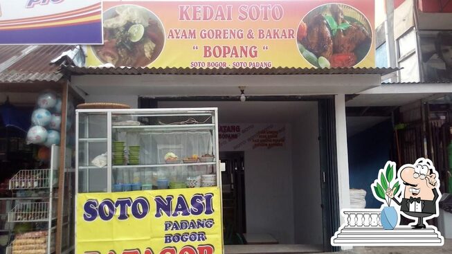 Menu at Kedia Soto Ayam Goreng & Bakar Bopang restaurant, Cisarua