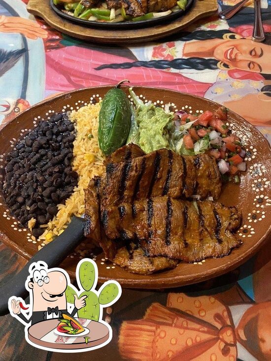 Menu at Señor Tequila's restaurant, Fairfax
