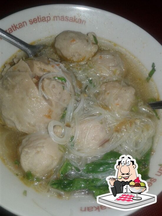 Menu at Baso Beranak Mas Arie restaurant, South Jakarta