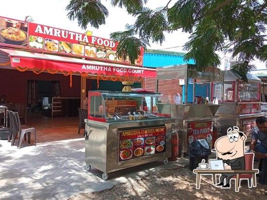 Menu at Amrutha Food Court, Hyderabad, 2