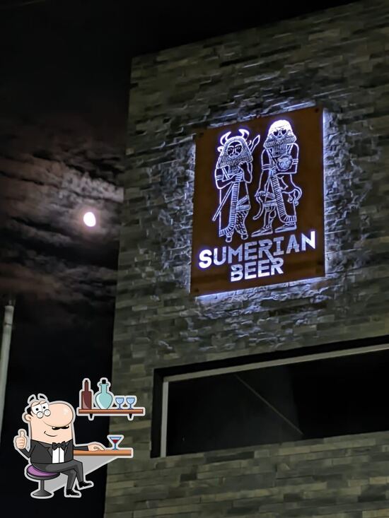 Carta del pub y bar Sumerian Cervecería, Grand Bourg
