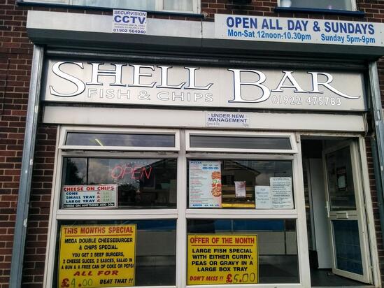 Shell Bar Fish Bar in Willenhall - Restaurant reviews