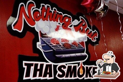 Menu at Nothing But THA SMOKE BBQ, Bogalusa