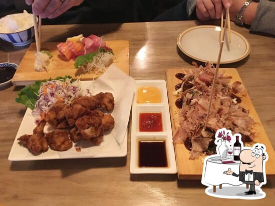 Menu at Muto Izakaya restaurant, Lynnwood