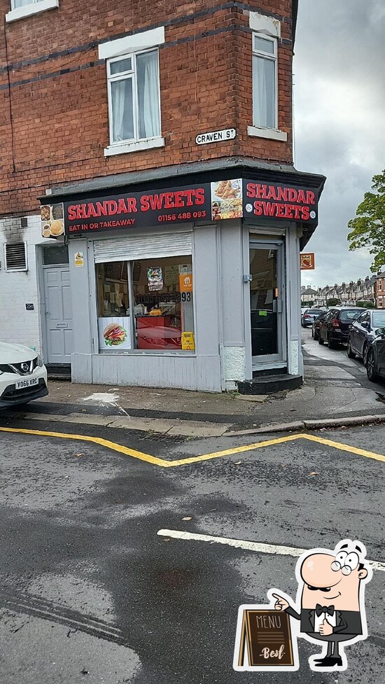 Shandar Sweets, Nottingham - Restaurant menu, prices and reviews