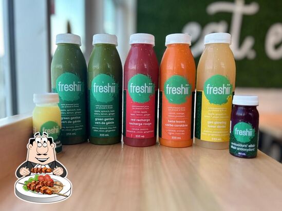 Menu at Freshii restaurant, Newmarket, 37 Harry Walker Pkwy S #3