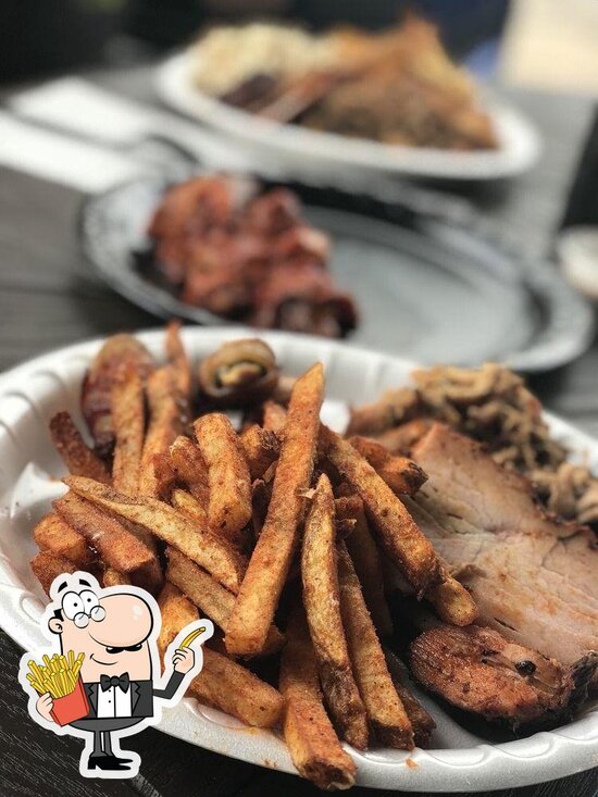 Menu at Devil's BBQ, Brookville