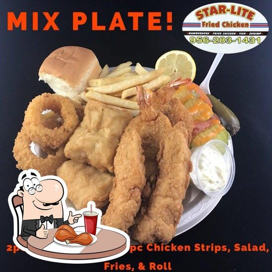 Menu at Star-Lite Fried Chicken restaurant, San Juan