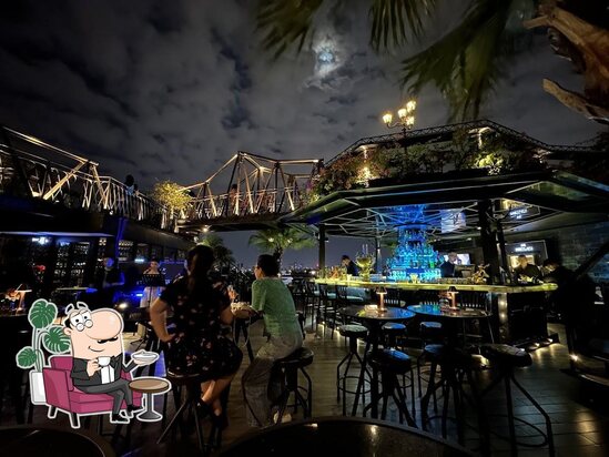 Menu at Moonlight Sky Bar, Hanoi
