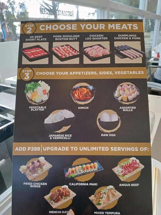 Menu at Nabe Unlimited Japanese Hotpot - Skyranch Tagaytay restaurant ...