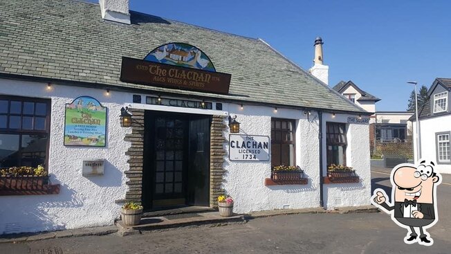 Menu at The Clachan Bar, Strachur