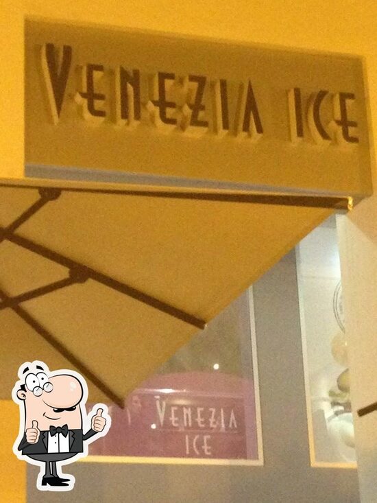Menu at Venezia Ice cafe, Agadir, CCG5+77X