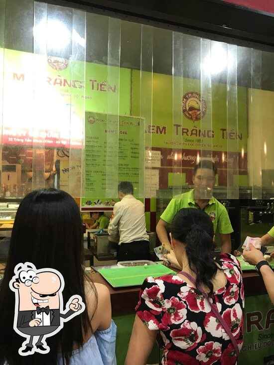 Menu at Kem Tràng Tiền fast food, Hanoi, 35 Tràng Tiền