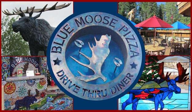 Menu at Blue Moose McCall restaurant, McCall