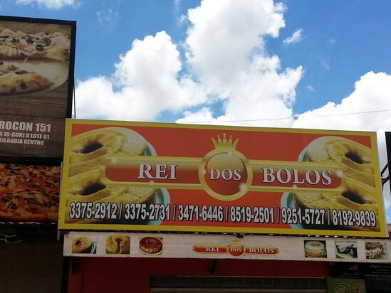 Menu em Rei dos Bolos restaurante, Brasília, St. N QNN 18 Lote 03