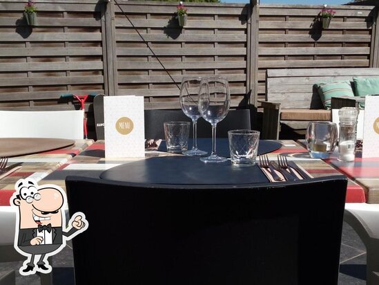 Menu at Villa Clochard, Lokeren