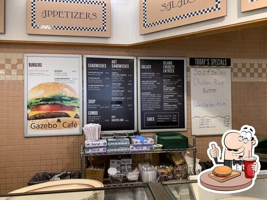 Menu at Gazebo cafe, Aiea