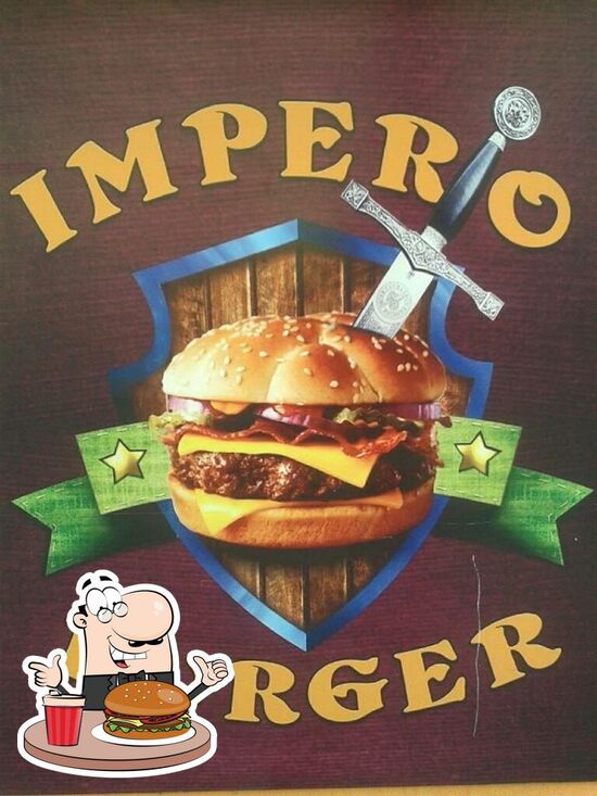 Carta del restaurante Imperio burger oficial, Naucalpan del Juárez