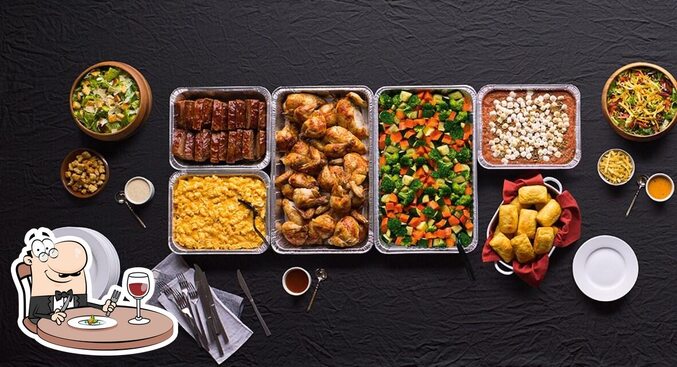 Menu at Boston Market restaurant, Garland