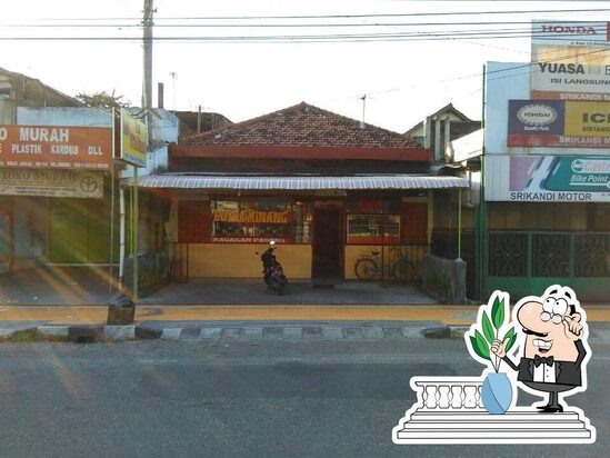 Menu at RM Padang Putra Minang Rejosari restaurant, Klaten, Jl. Mondokaki
