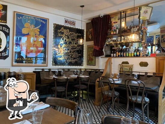 Menu at Le Bon Georges restaurant, Paris, 45 Rue Saint-Georges