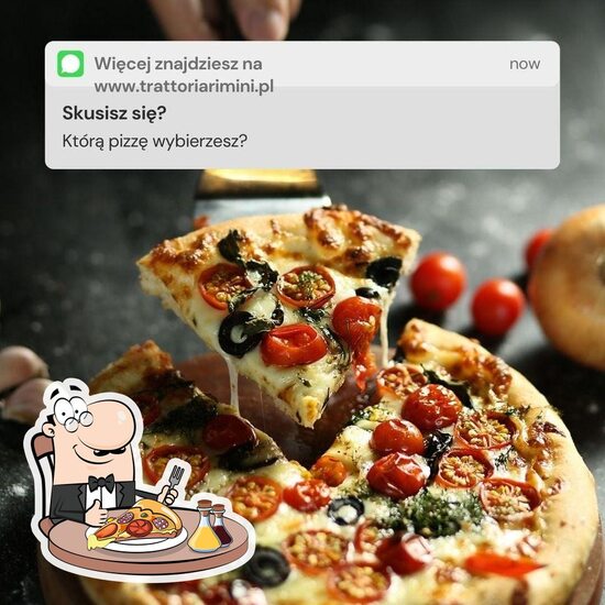 Menu at Pizzeria Rimini, Brwinów