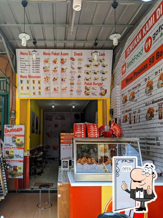 Menu at Dr Chicken Citeureup restaurant, Indonesia