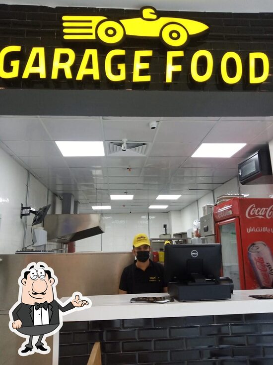 Menu at garage food restaurant, New Cairo City