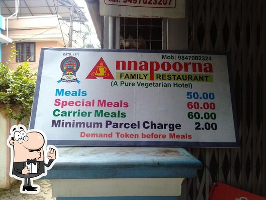 Annapurna Restaurant, Aluva - Restaurant menu, prices and reviews