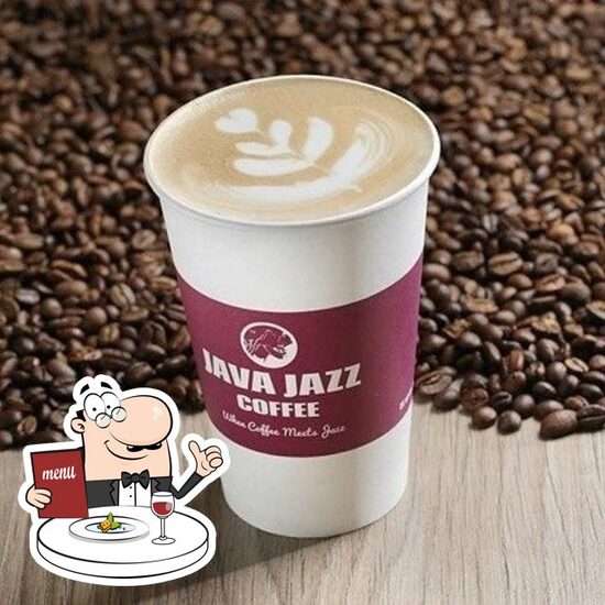 Carta del café Java Jazz, Tangerang