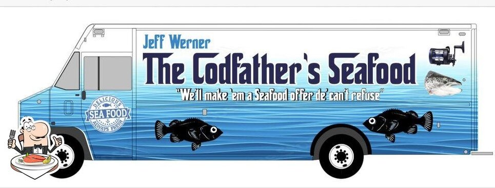 Menu at The Codfather’s Seafood Foodtruck, Pittsburgh