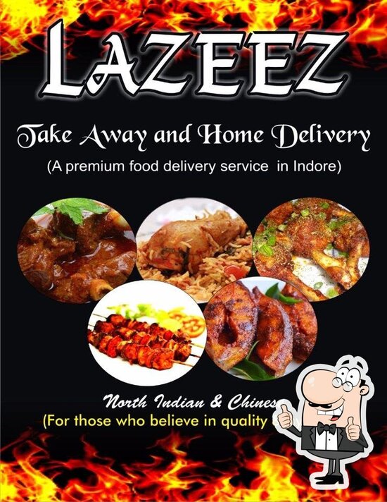 Menu at Lazeez takeaway and home delivery, Indore