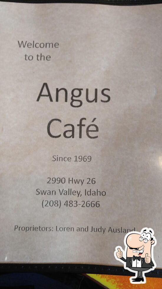 Angus Cafe, Swan Valley - Restaurant menu, prices and reviews
